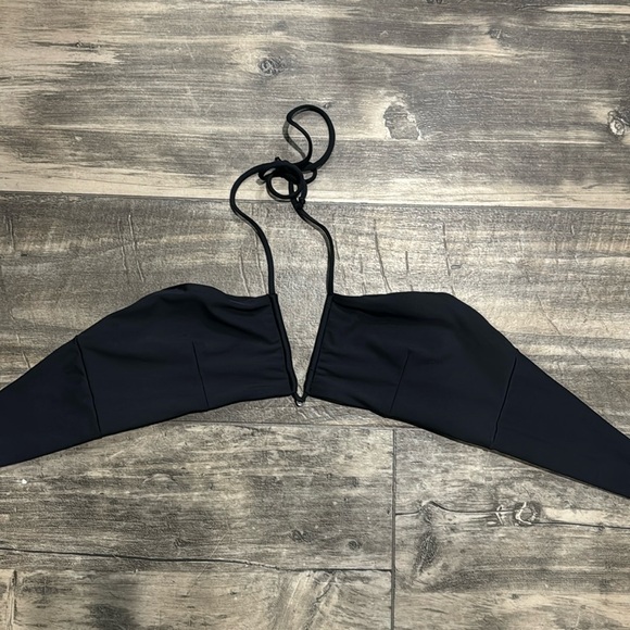 Skatie | Swim | Skatie Swim Deep V Bikini Top In Black | Poshmark